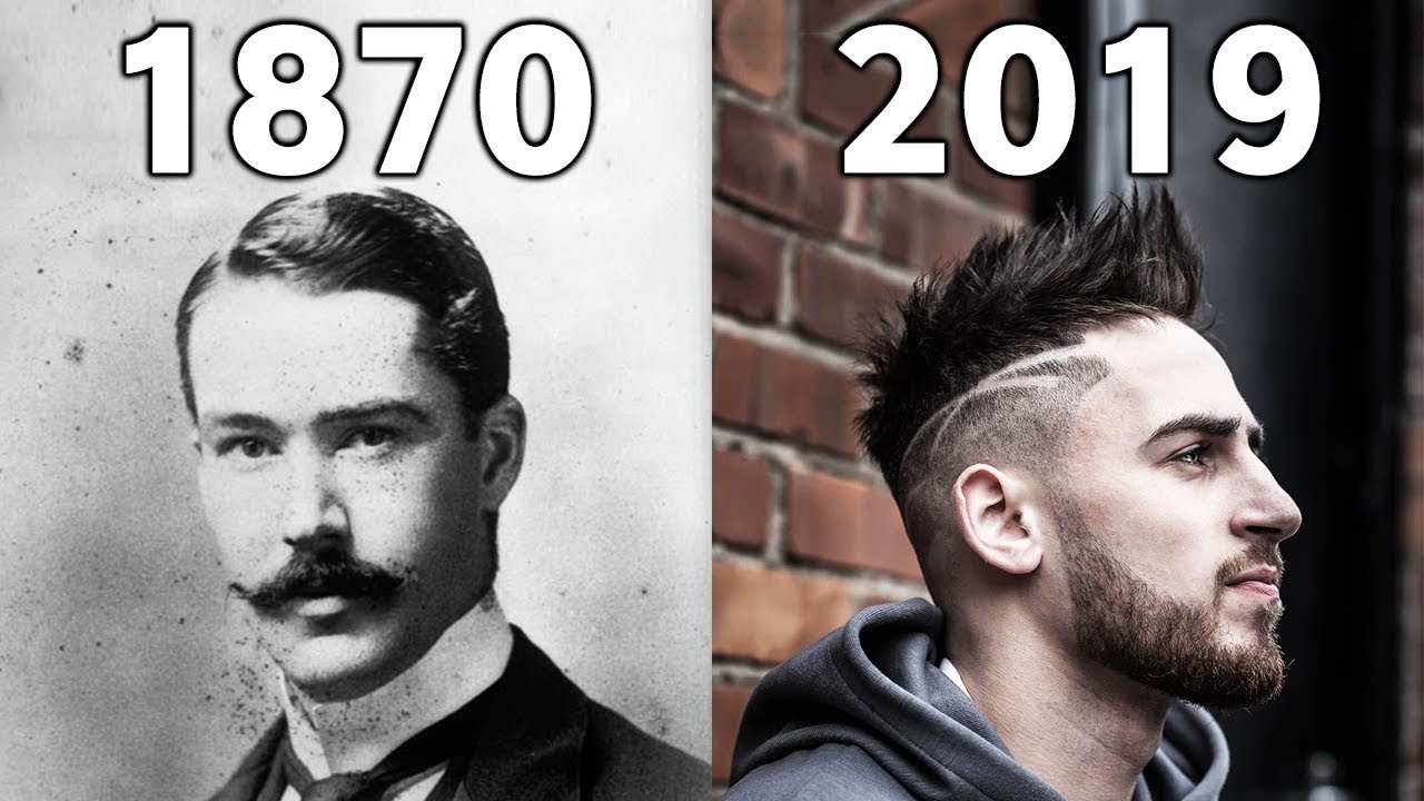 Evolution Of Haircut Style 1870 – 2019 – Cortes de Cabelo