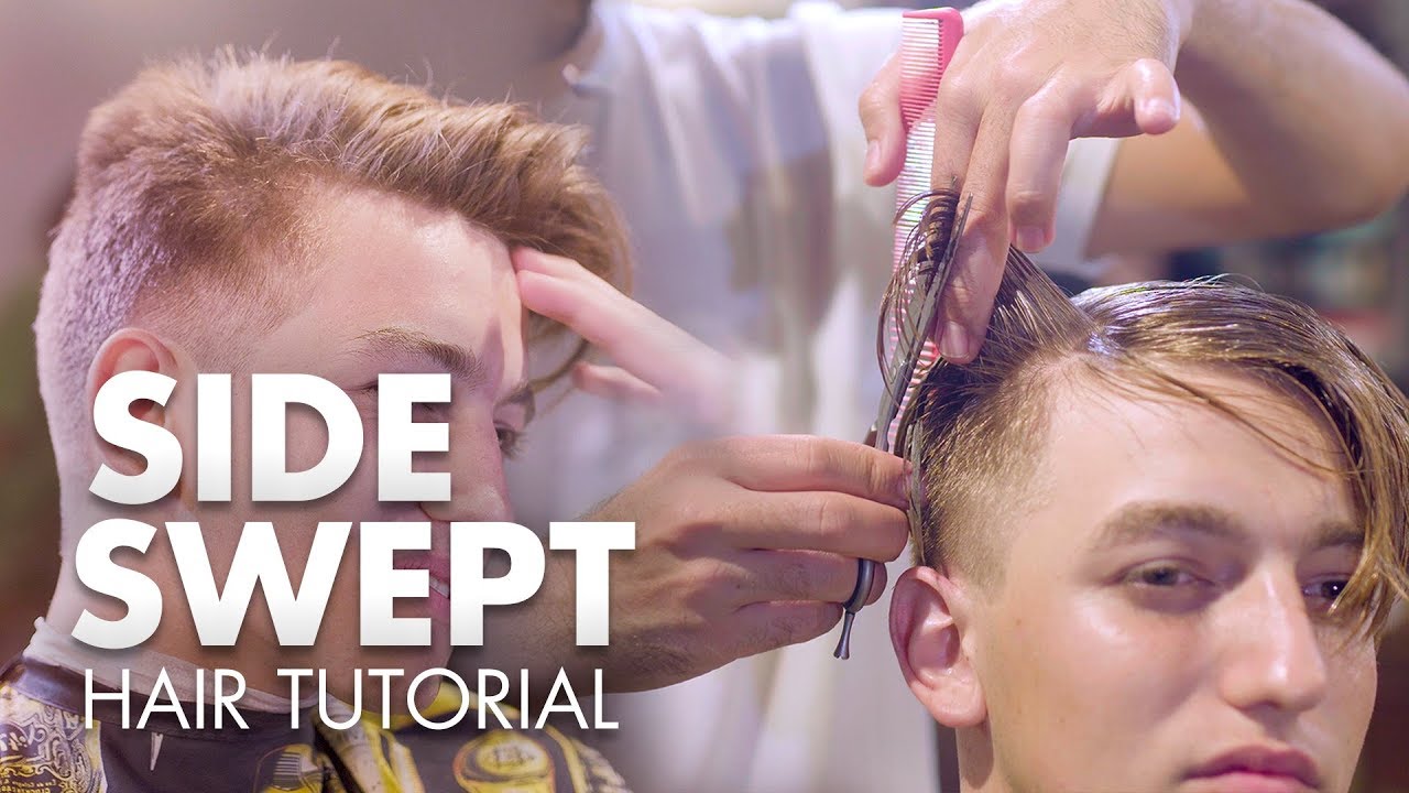 Men Hair 2019 | Side Swept Quiff Tutorial | Hairstyle Inspiration ...